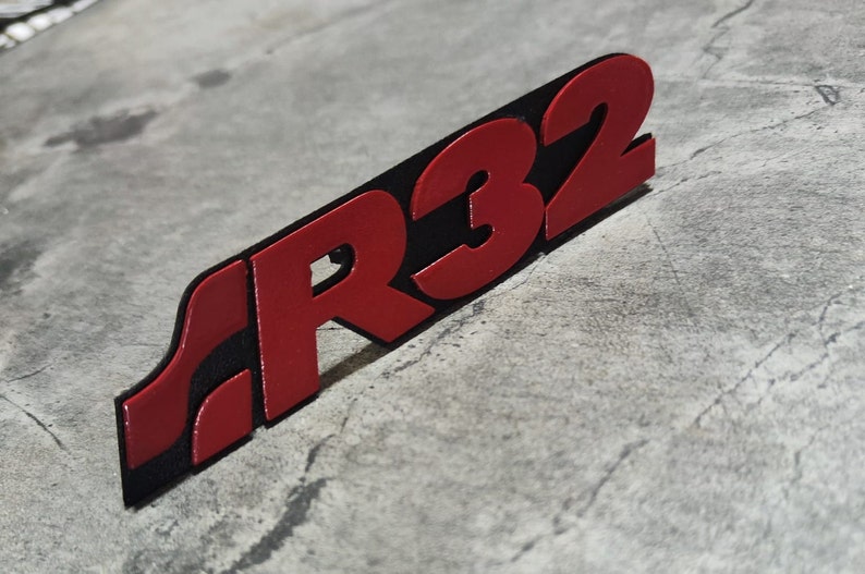 VW Golf MK2 R32 Front Grille Badge Emblem Sign - Etsy Australia