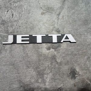 VW Jetta Rear Badge Emblem Sign Logo - Etsy