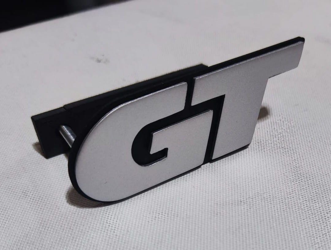 VW Jetta MK2 GT Front Grille Badge Emblem Sign - Etsy