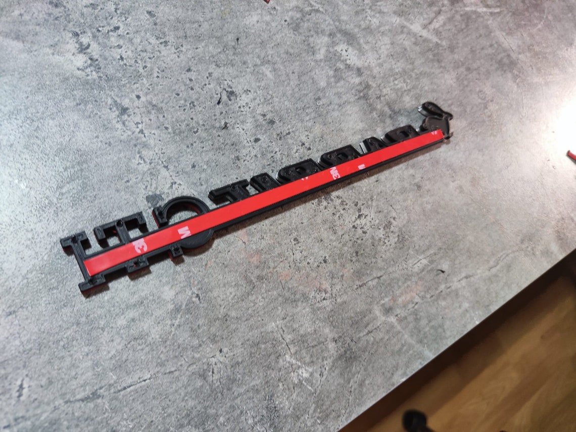 VW Golf MK1 Rabbit GTI Rear Badge Emblem Sign Logo - Etsy