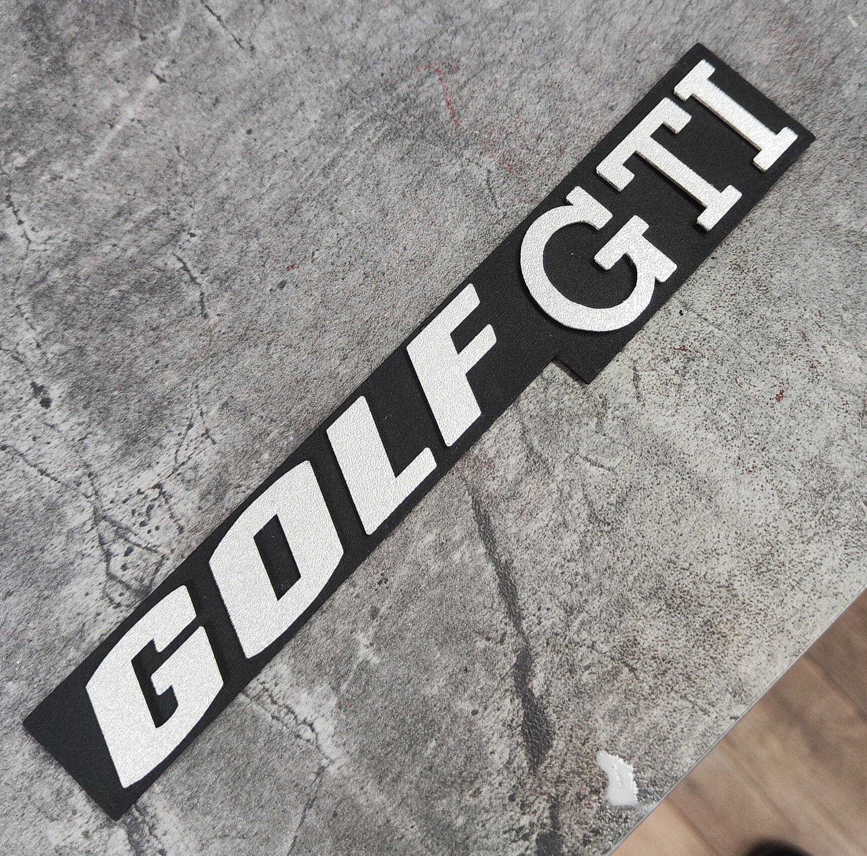 VW Golf MK1 GTI GTD Rear Badge Emblem Sign Logo - Etsy UK