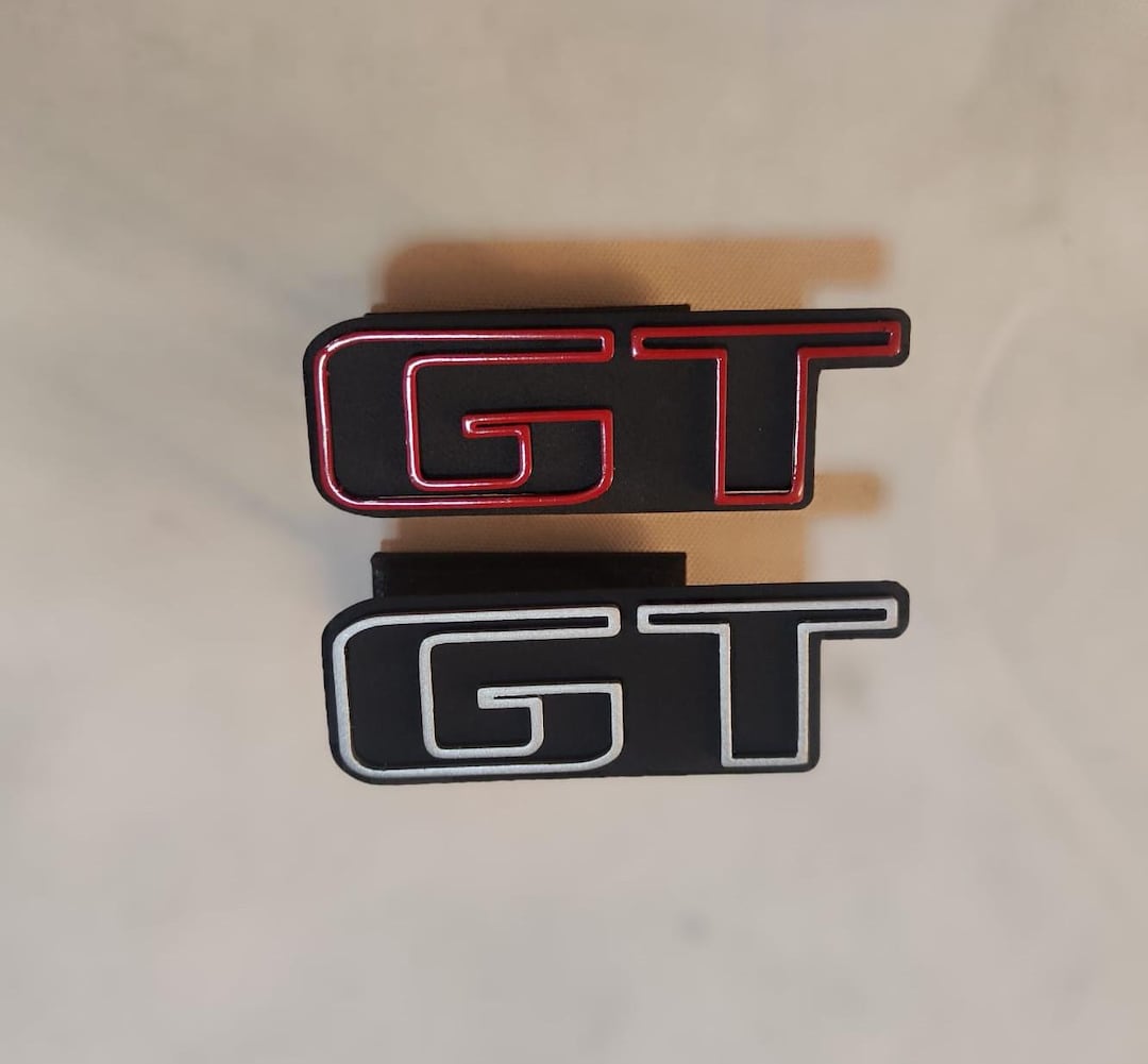 VW Golf Jetta GT Front Grille Badge Emblem Sign - Etsy