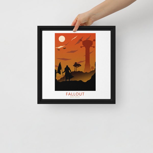 Fallout New Vegas Canvas - Etsy