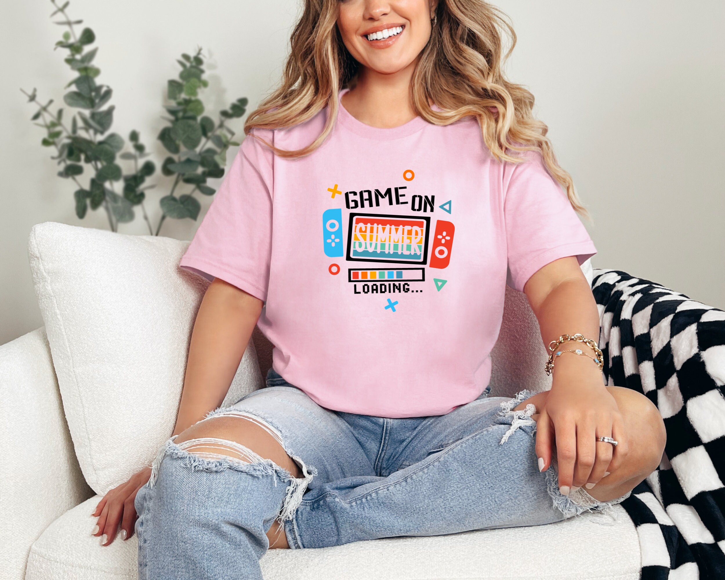 Game on Summer Loading Shirt, Last Day of School Sweatshirt, Boys ...