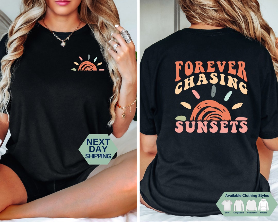 Retro Sunsets Shirt, Summer Shirt, Vacation Shirt, Beach Sweatshirt ...