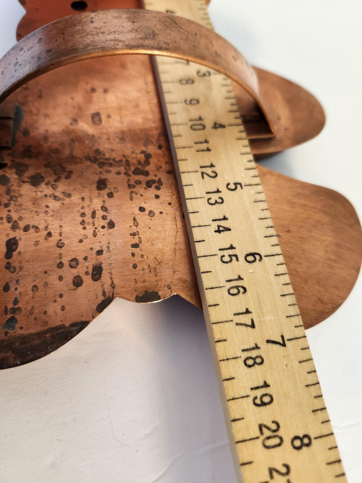 Vtg Cape Cod Copper Works Large Copper Teddy Bear Cookie Cutter ...