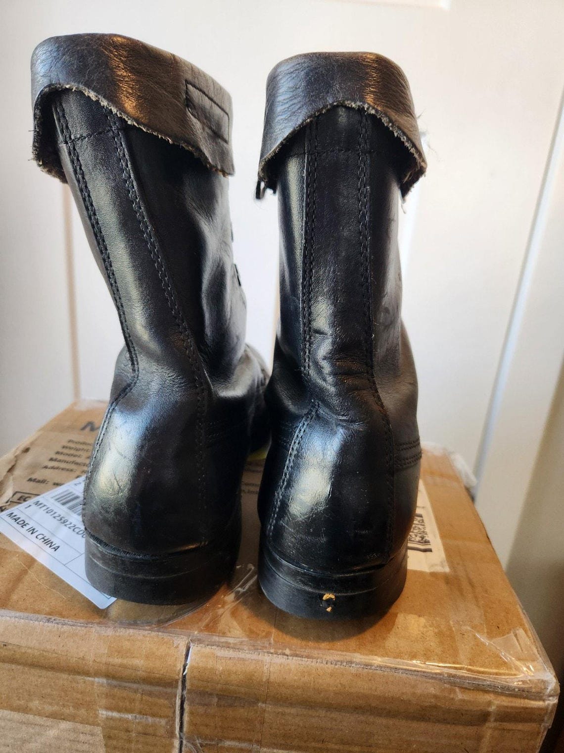 Vintage Addison Shoe Company Combat Boots Men’s DPSC Military 1988 SZ 8 ...
