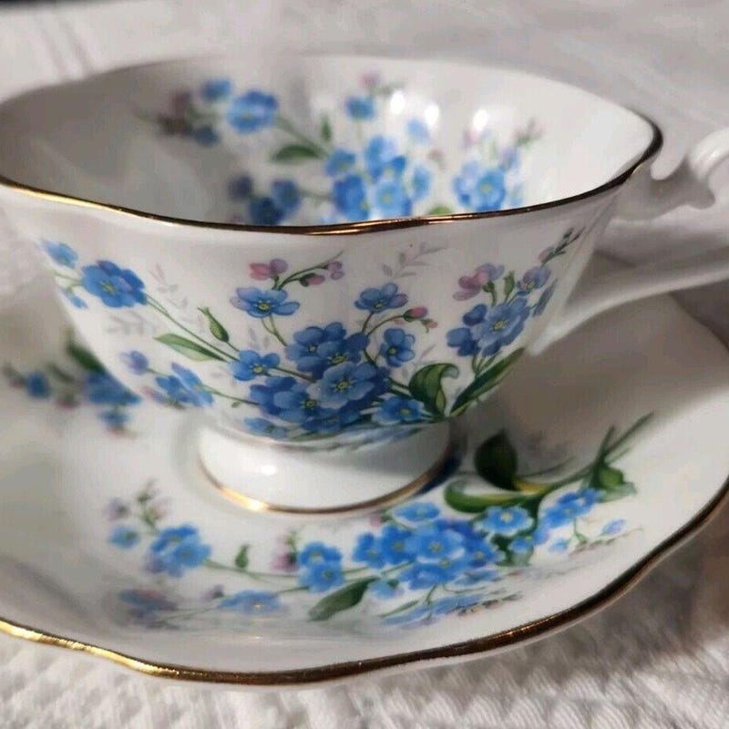 Royal Albert Forget Me Not - Etsy