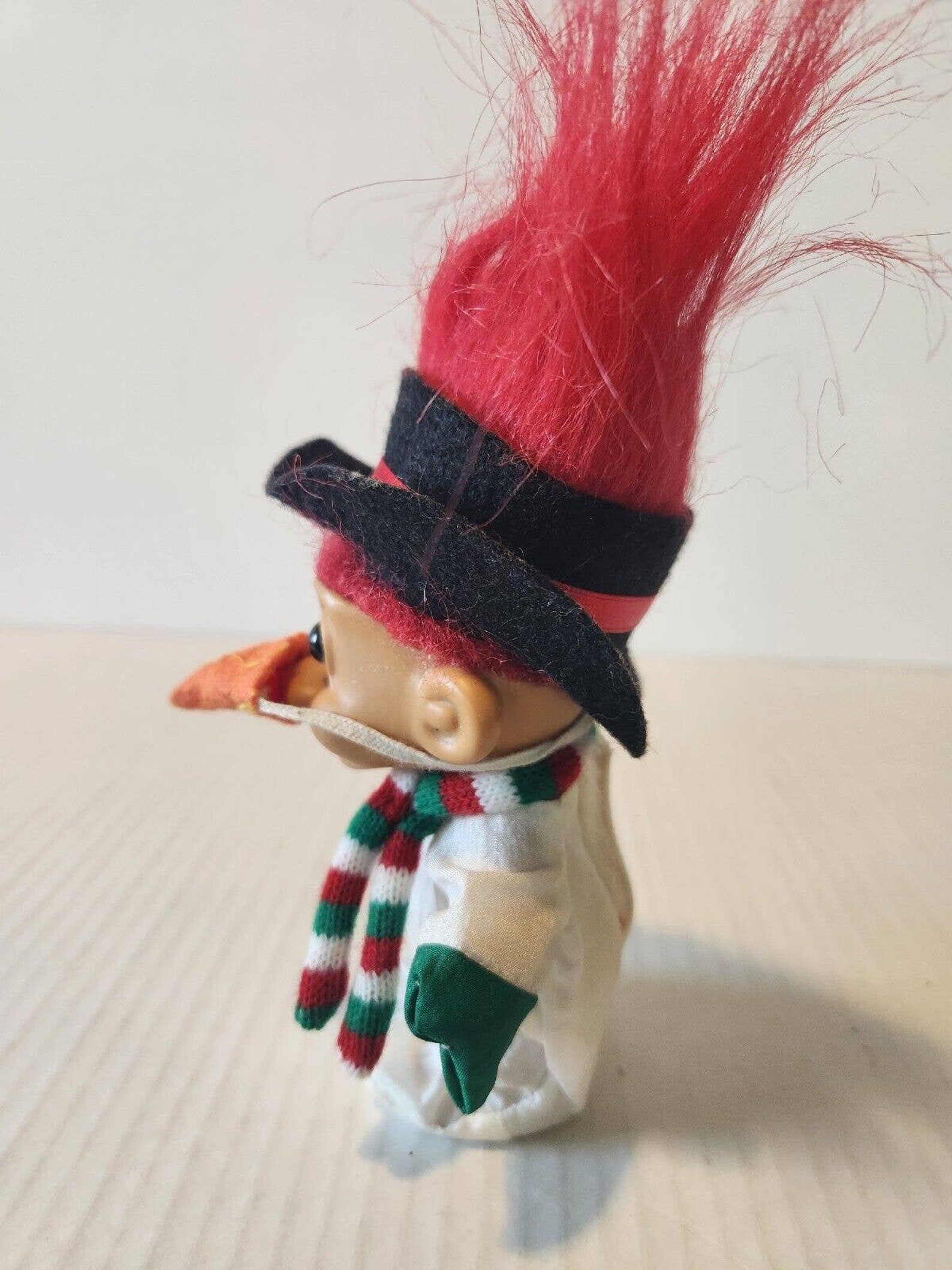 Russ Good Luck RARE Snowman Troll - Etsy