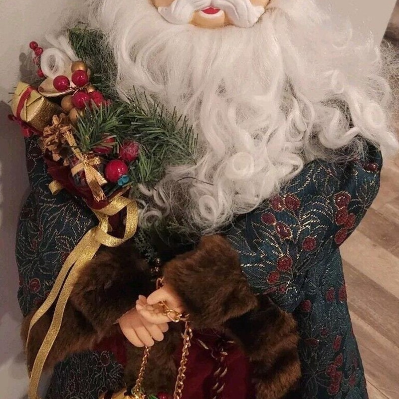 Large Santa Dolls - Etsy