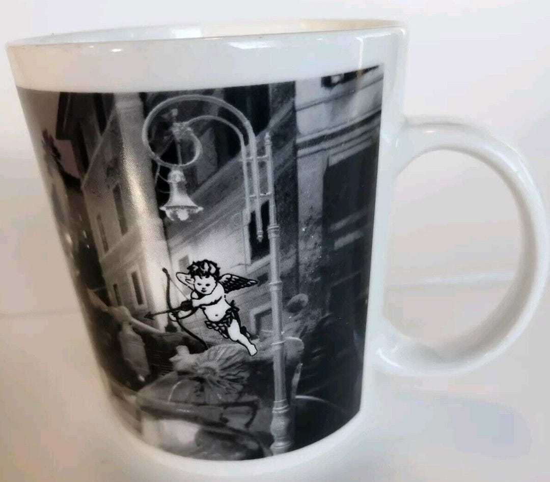 Vintage Starbucks Coffee 1998 Valentine Amore in Rome Italy Coffee Mug ...