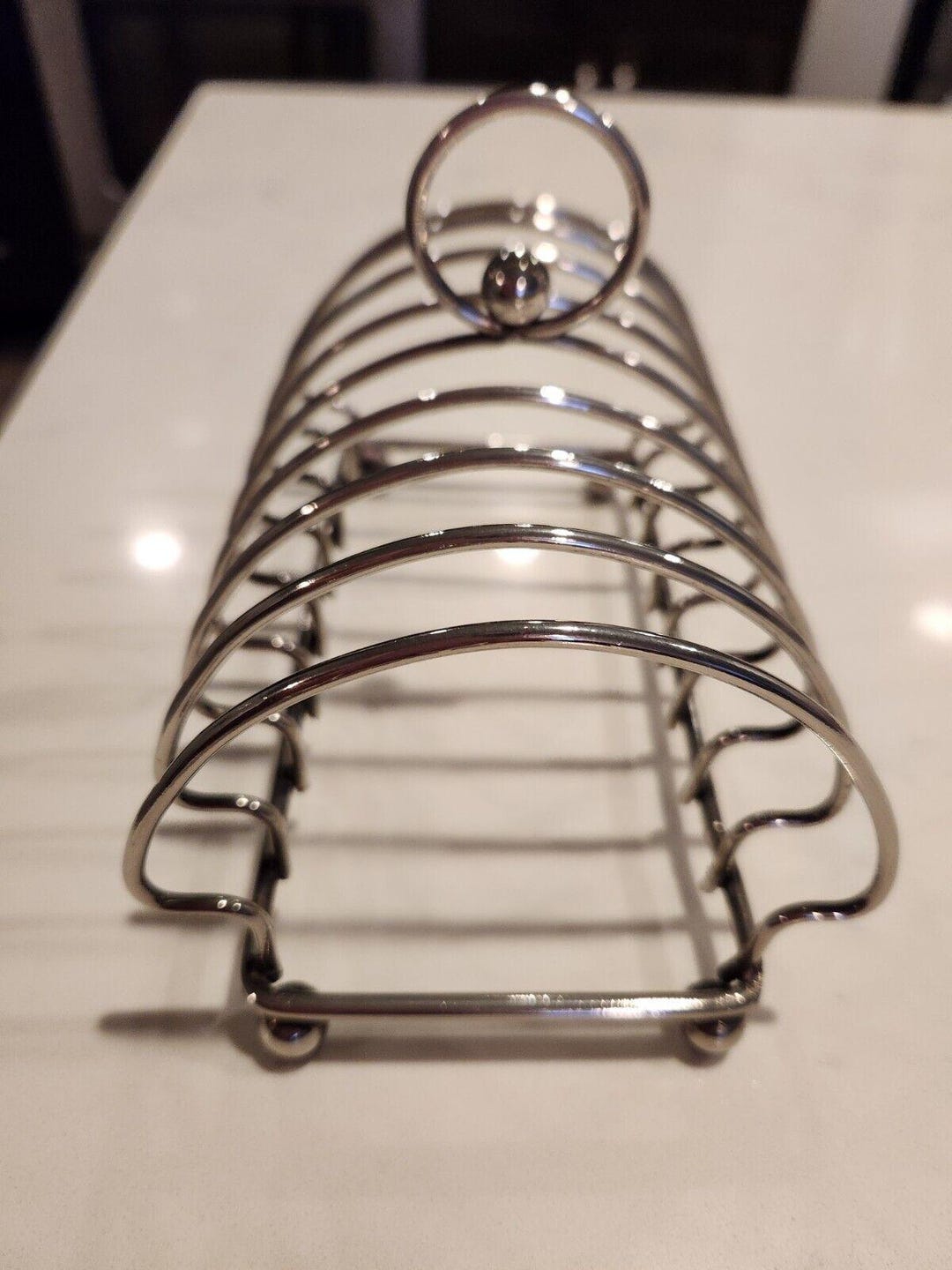 Vintage Silver Tone 8-slice Toast Rack Letter Holder English Style - Etsy