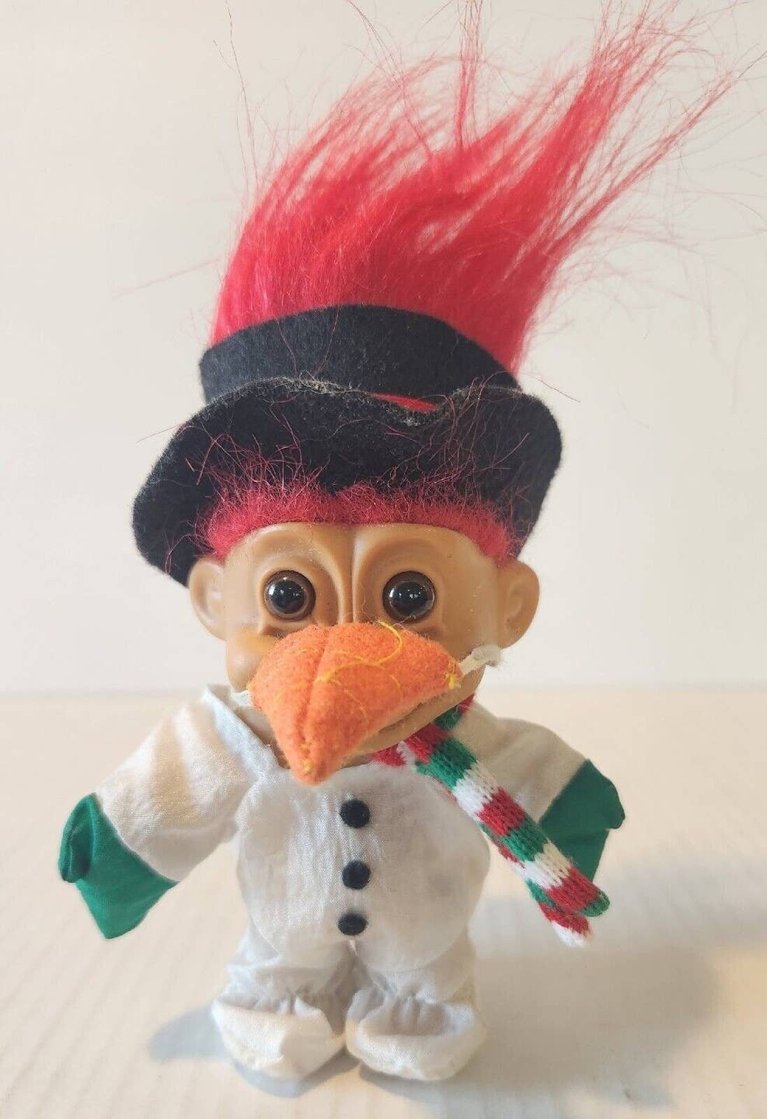 Russ Good Luck RARE Snowman Troll - Etsy