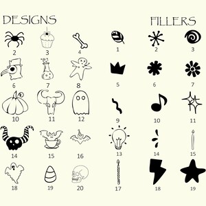 Hand-drawn Halloween Clipart Bundle – 70 PNG & SVG Graphics (digital ...