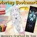Baby Dragon Coloring Bookmark for Kids , Children Diy Craft , Printable ...