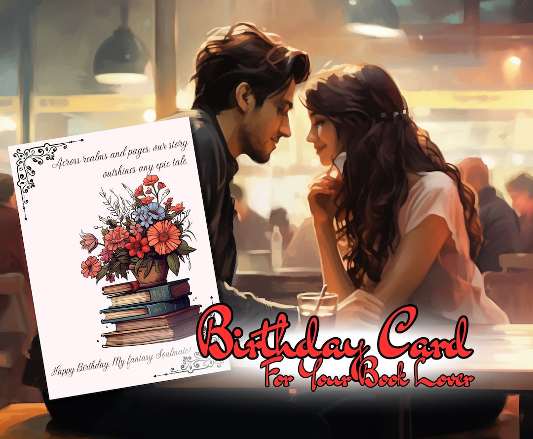 Valentine Happy Birthday Printable Card , Love Digital Bday Girlfriend ...