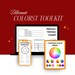 Color Theory Workbook Bundle , Coloring Swatch Charts, Pencil Testing ...