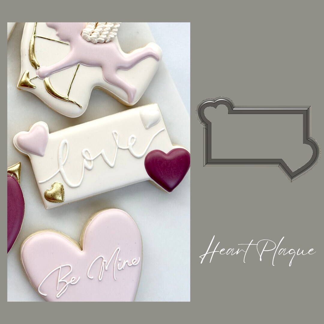 Heart Plaque - STL File - Etsy
