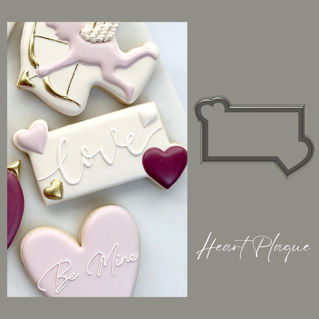 Heart Plaque - STL File - Etsy