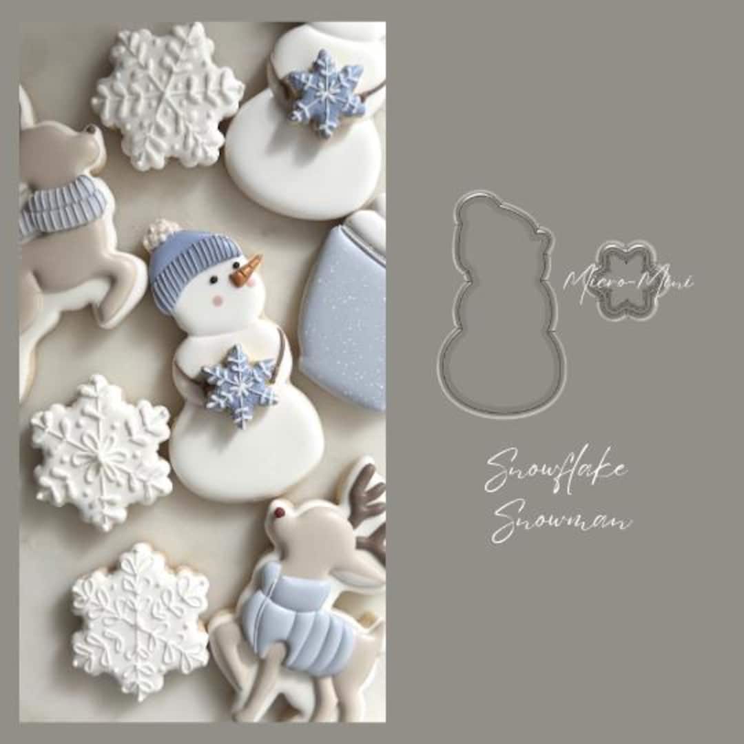 Snowflake Snowman - STL File - Etsy