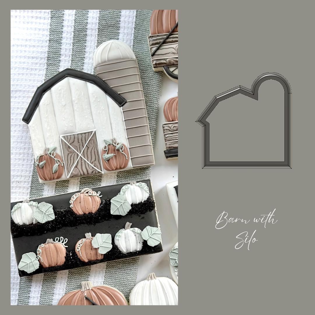 Barn With Silo - STL File - Etsy