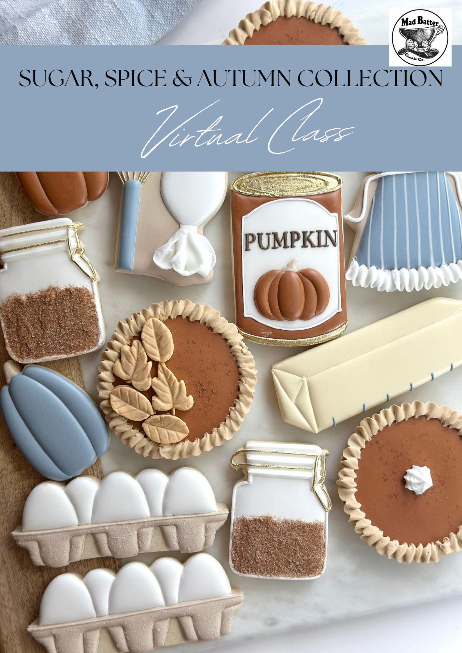 Virtual Class for Sugar, Spice & Autumn Collection - Etsy