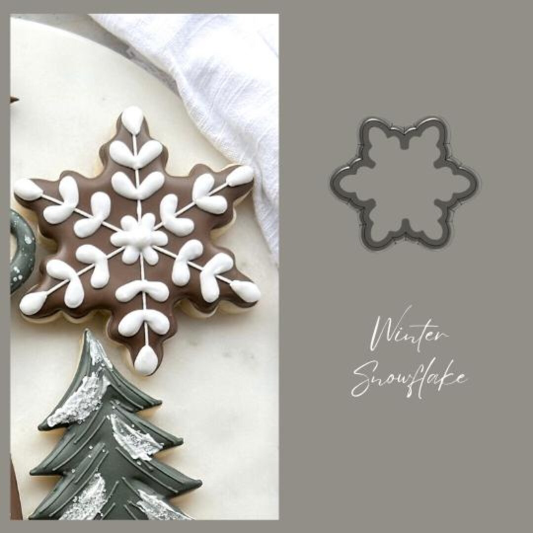 Winter Snowflake - STL File - Etsy