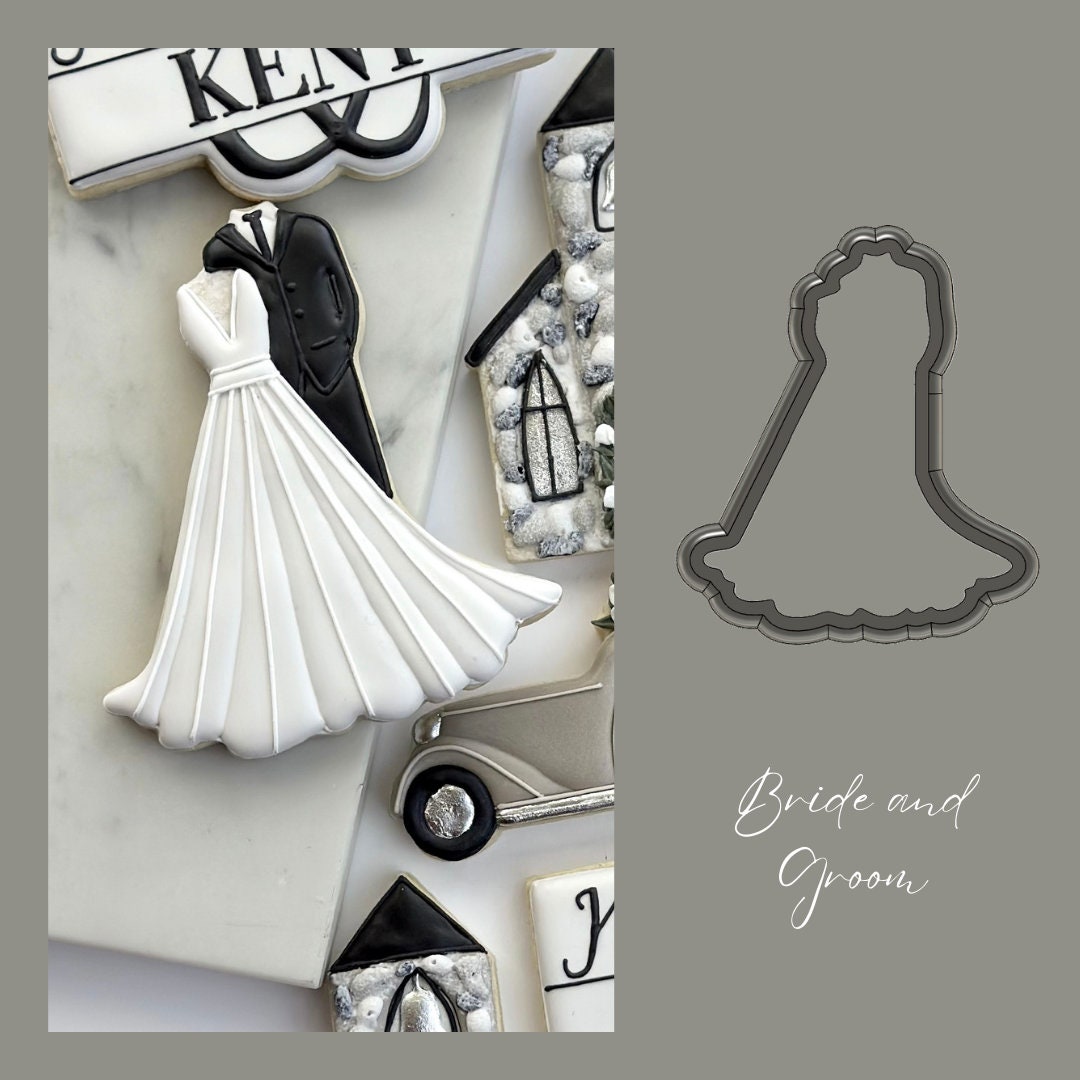 Bride and Groom - STL File - Etsy