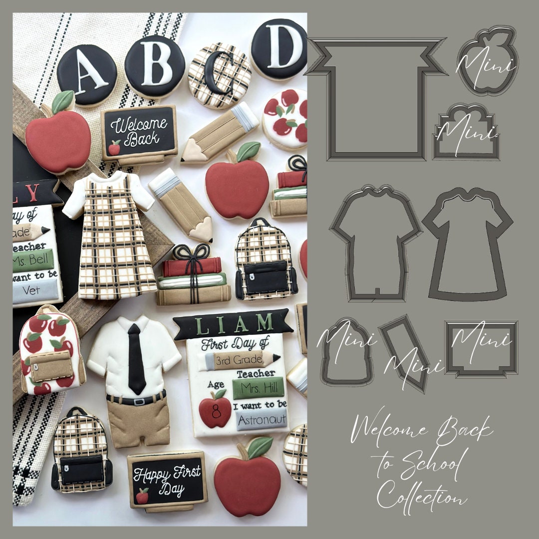 Welcome Back to School Collection - STL Files - Etsy