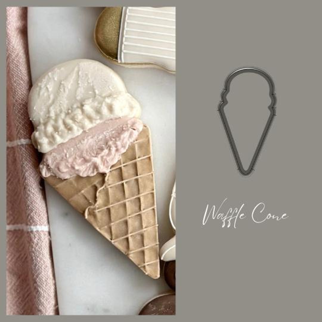Waffle Cone - STL File - Etsy