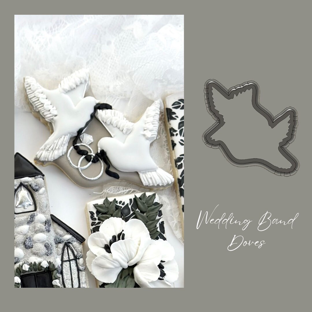 Wedding Band Doves - STL File - Etsy