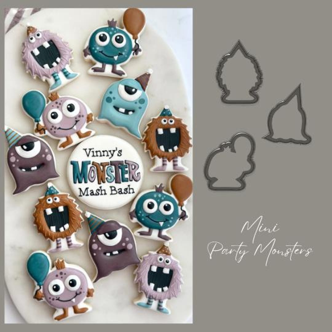 MINI Party Monsters Collection - STL Files - Etsy