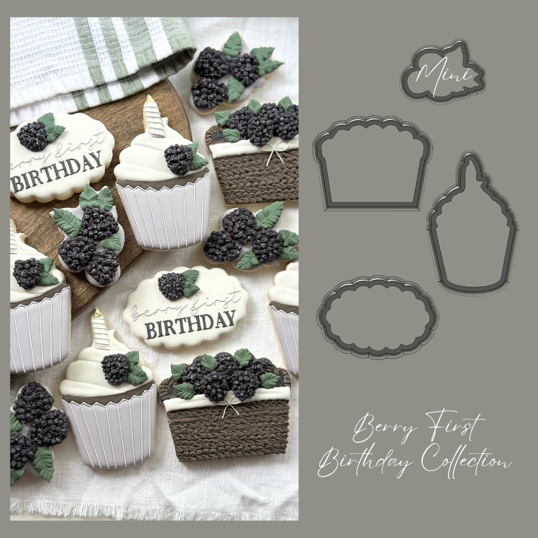 Berry First Birthday Collection - STL Files - Etsy