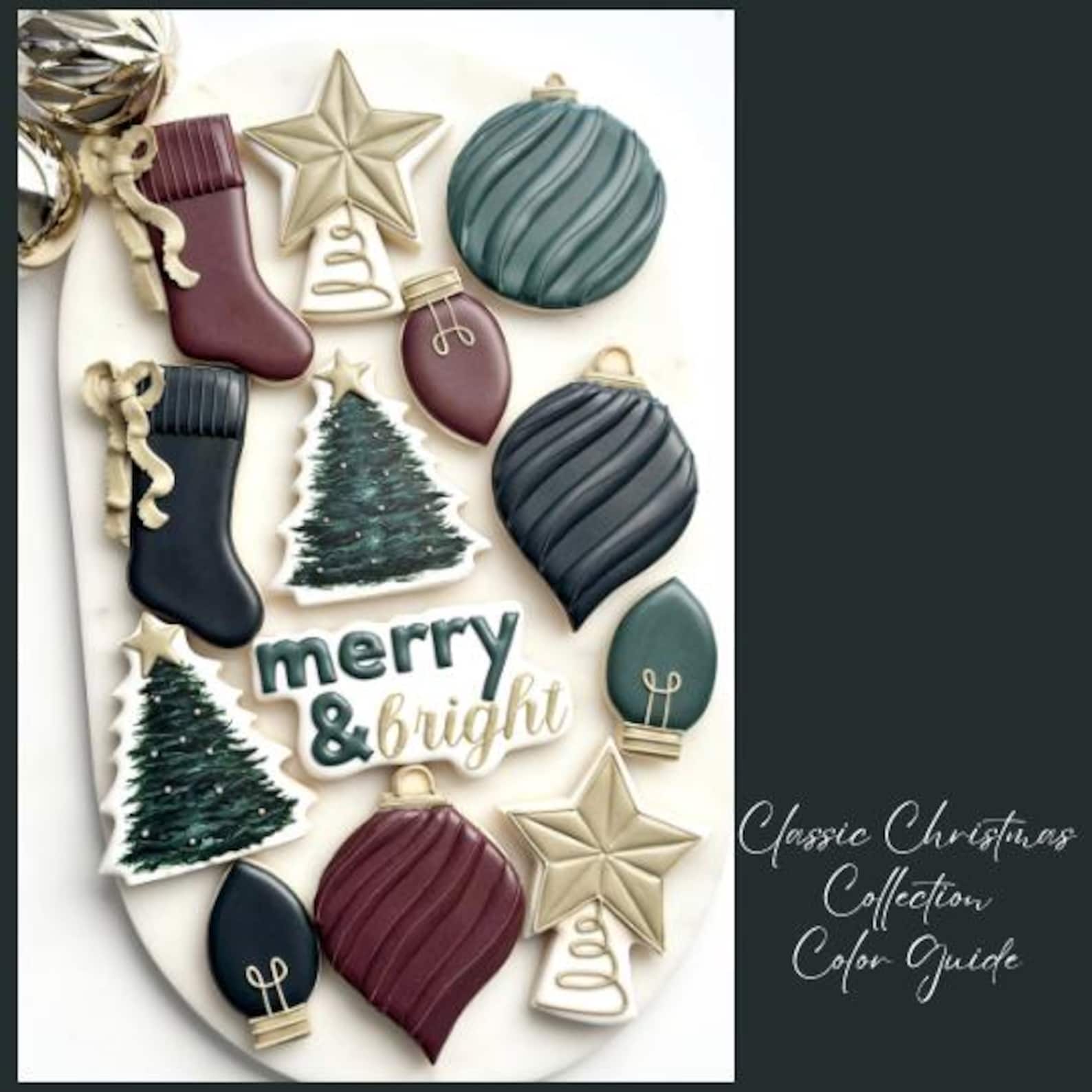Classic Christmas Collection Color Guide - Etsy