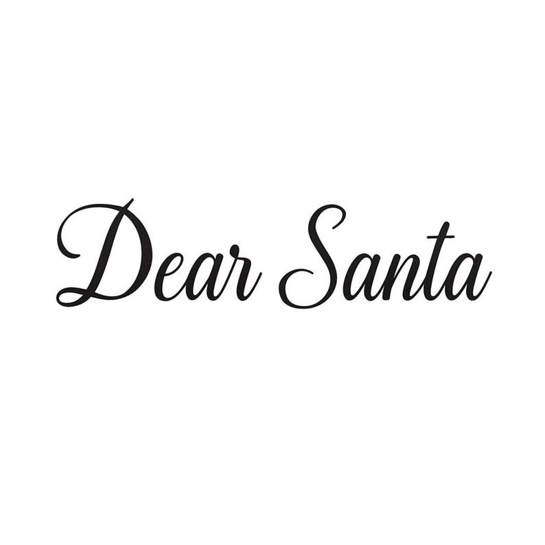 Letters to Santa Collection - Etsy
