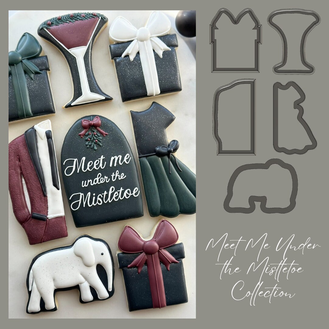 Meet Me Under the Mistletoe Collection - STL Files - Etsy