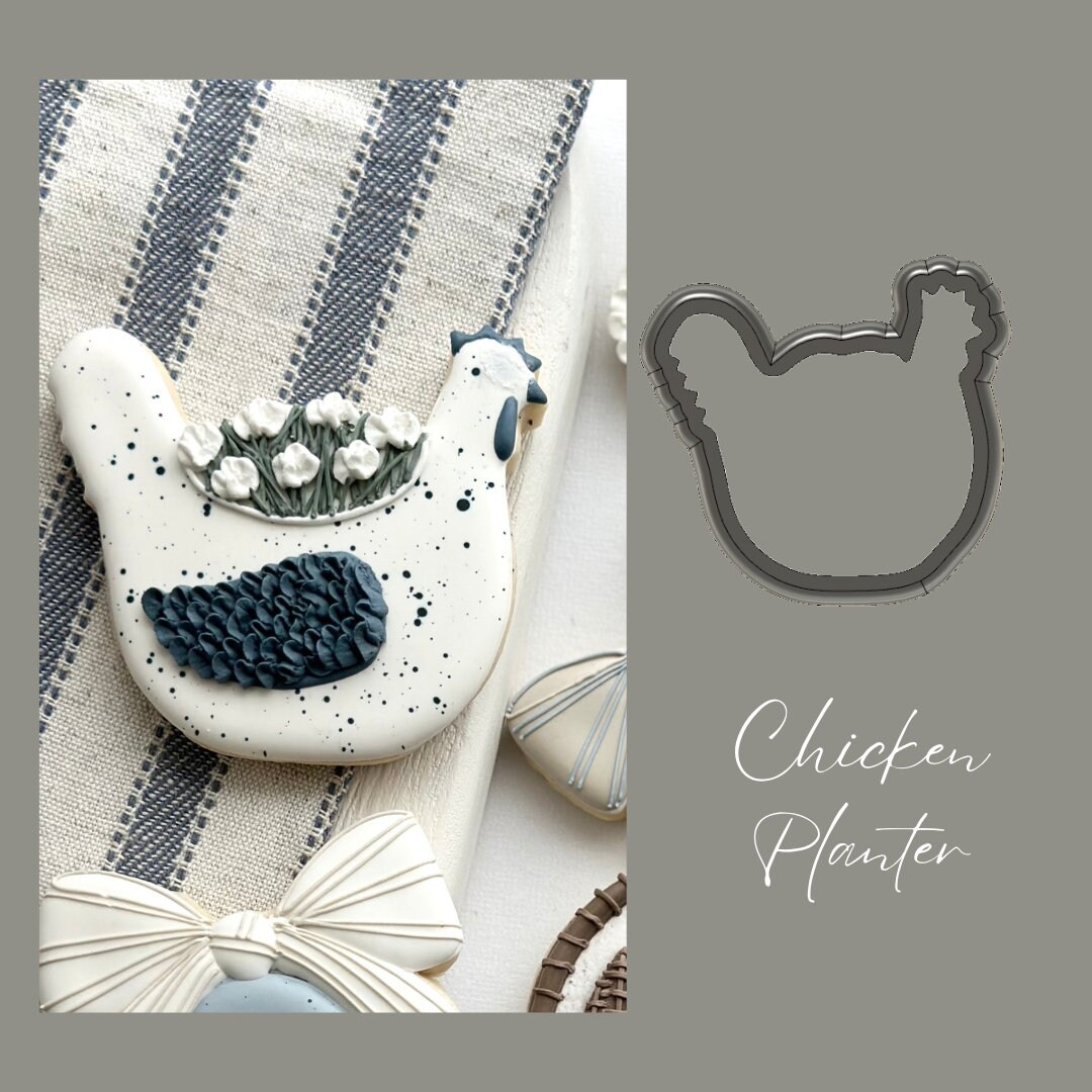 Chicken Planter - STL File - Etsy