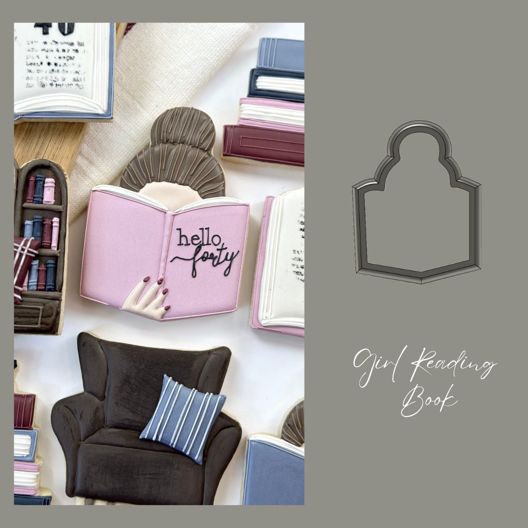 Girl Reading Book - STL File - Etsy