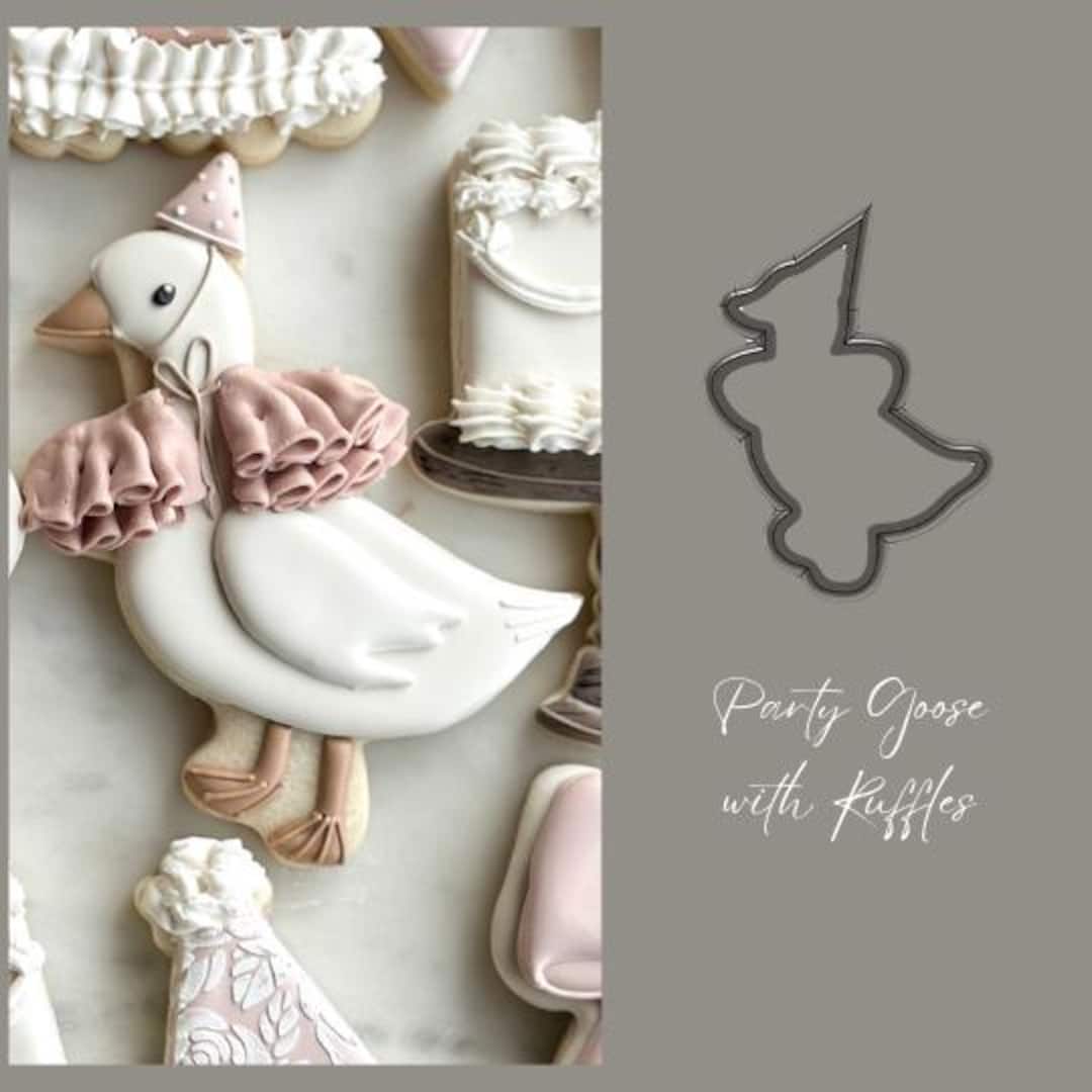 Party Goose With Ruffle - STL File - Etsy