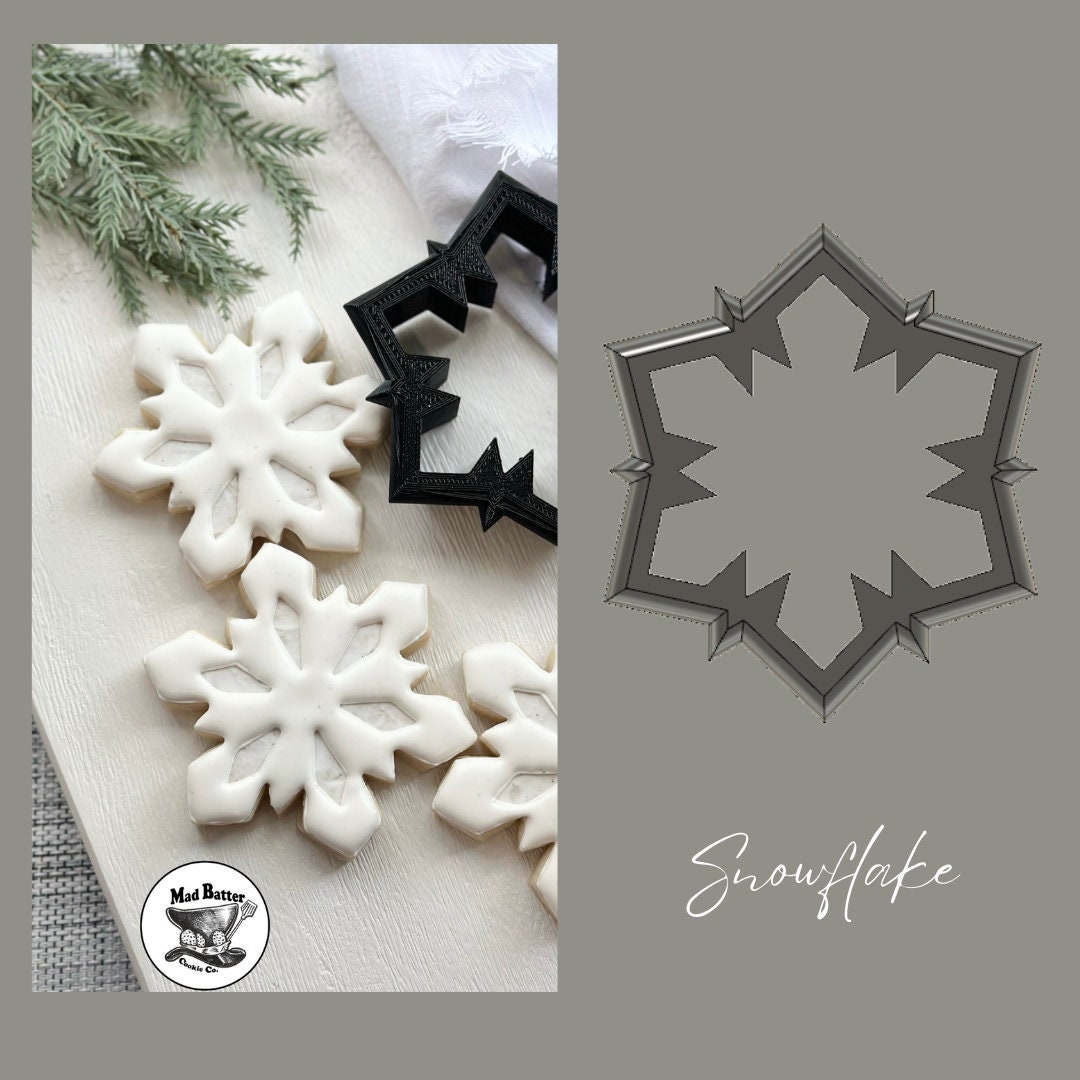 Snowflake - STL File - Etsy