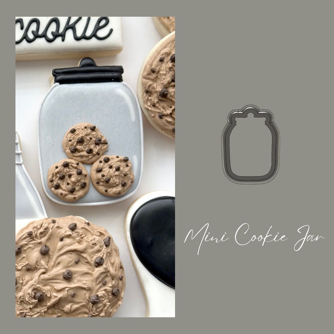 MINI Cookie Jar - STL File - Etsy