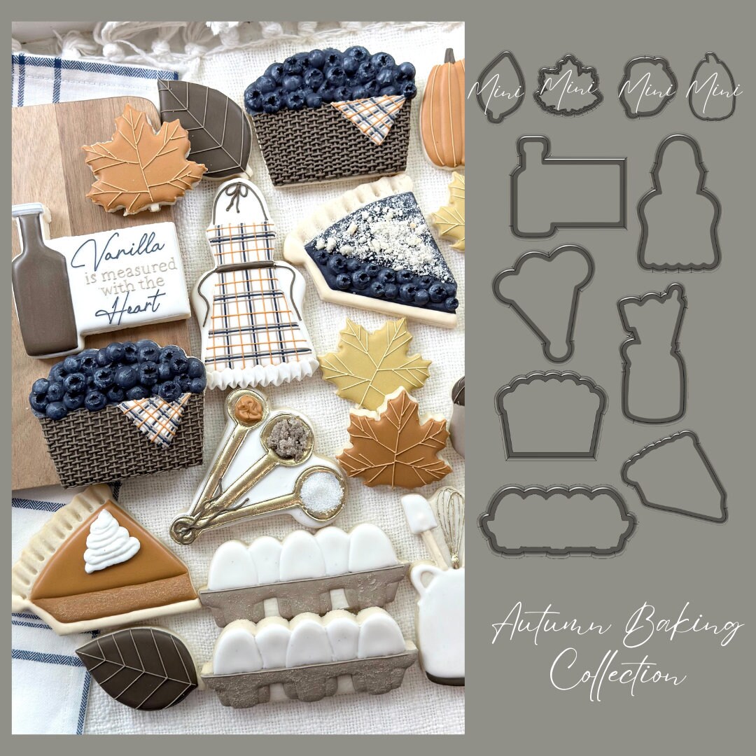 Autumn Baking Collection - STL Files - Etsy