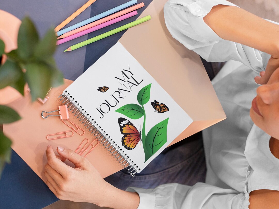 Monarch Butterfly Spiral Notebook: Cute Journal for Writing - Etsy