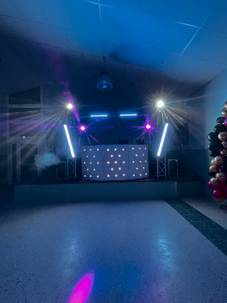 Rounded Led Dj Booth - Etsy