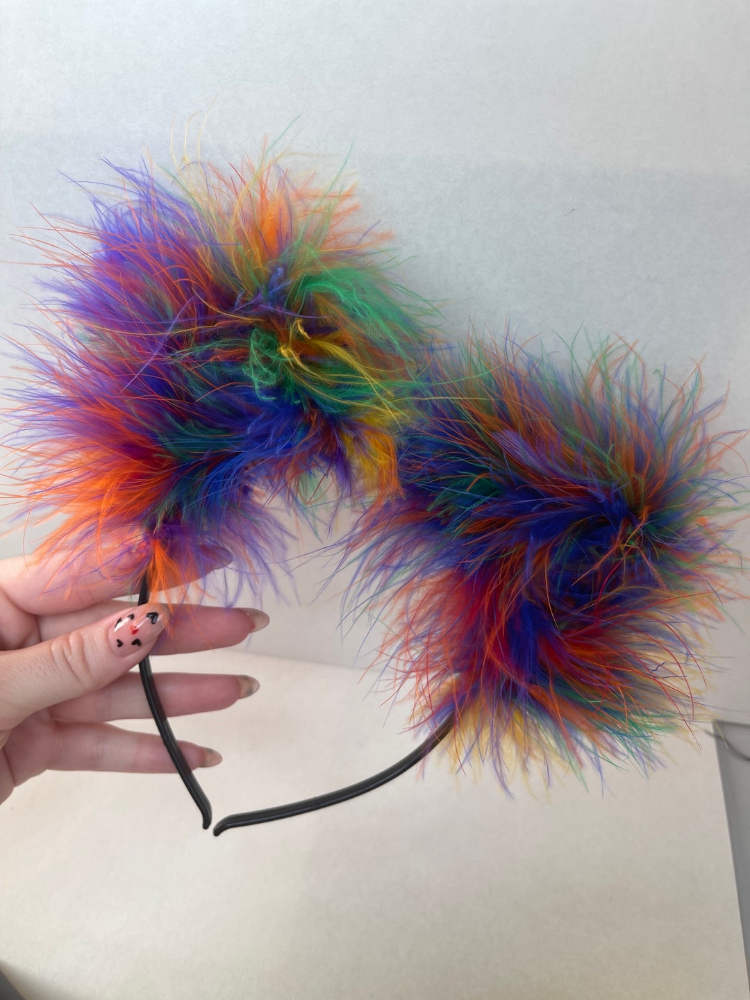 Fluff Kitty Ear Headband - Etsy