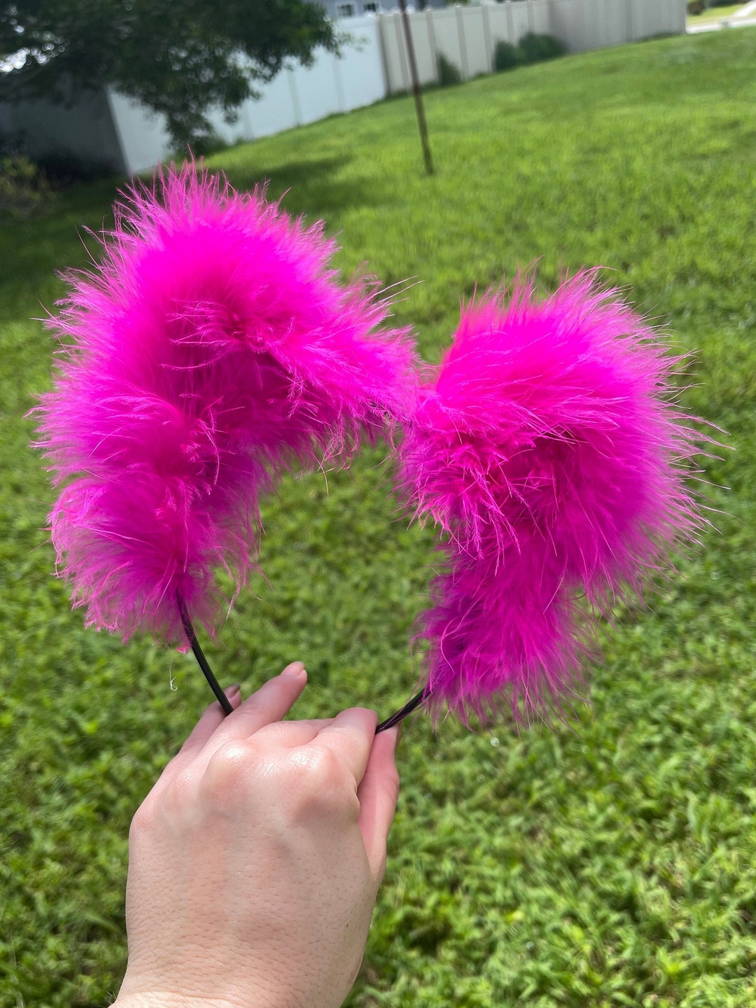 Fluff Kitty Ear Headband - Etsy