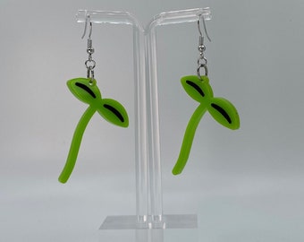 By the Shed Brussels Sprout DROP Earrings Dangle, Hanging Hook ...
