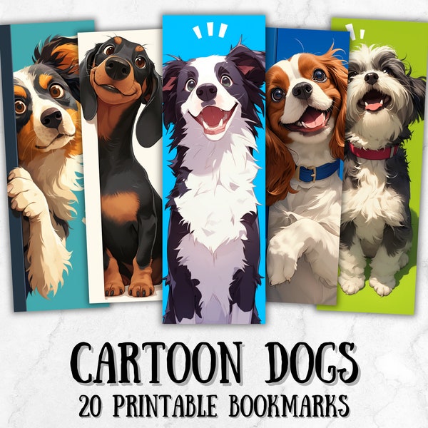 Dog Book Mark Png - Etsy
