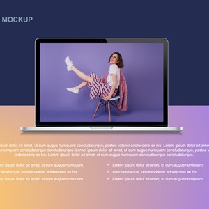 23 Laptop and Monitor Mockup Powerpoint Templates-fully Edit - Etsy