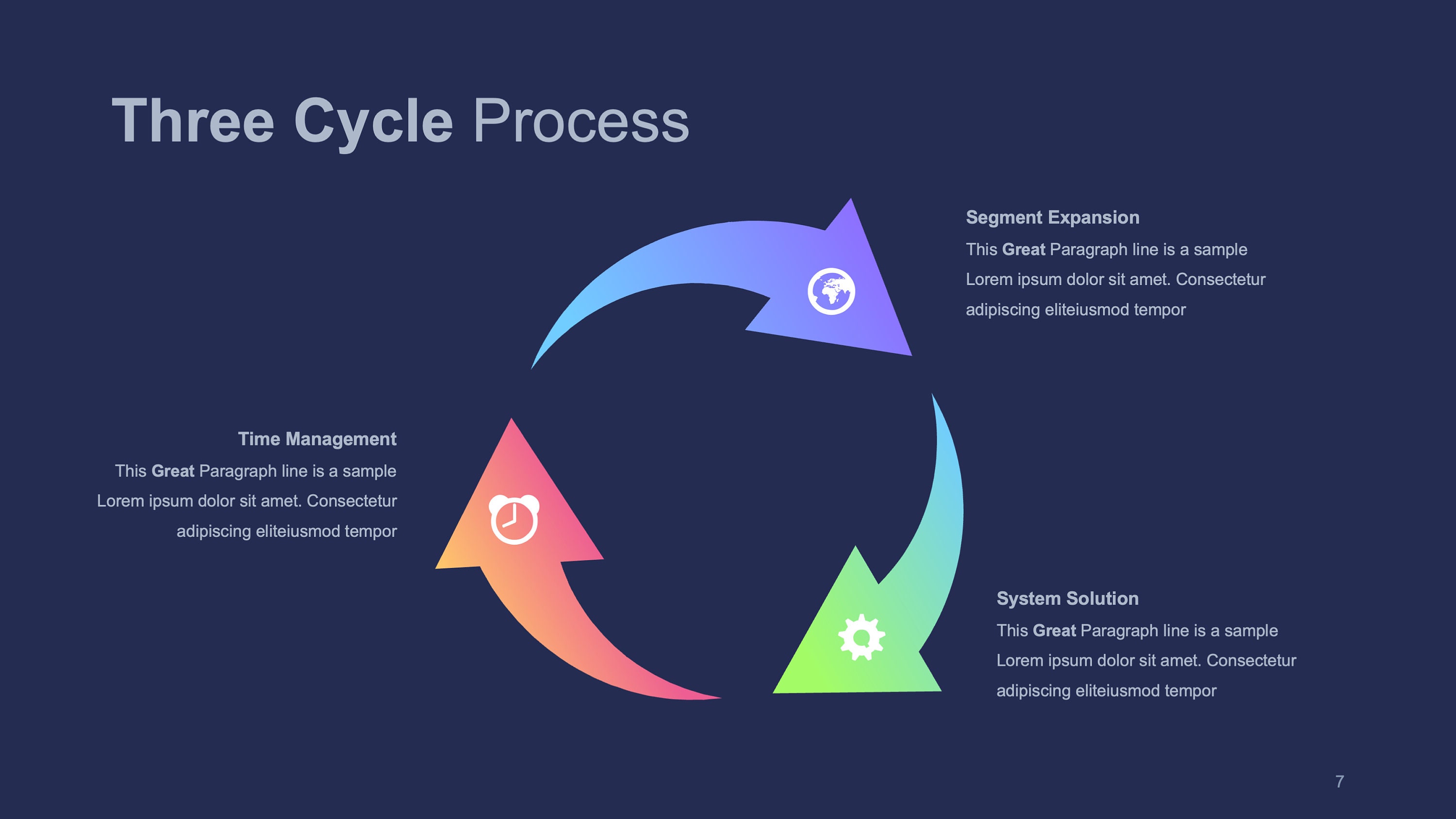 23 Cycle or Process Inforgraphic Powerpoint Templates-fully - Etsy